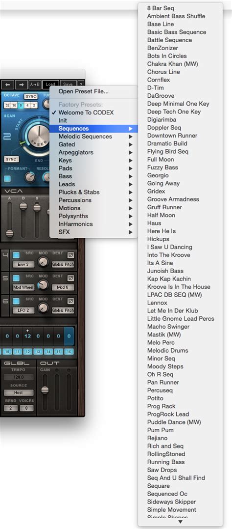 Codex Waves Codex Audiofanzine