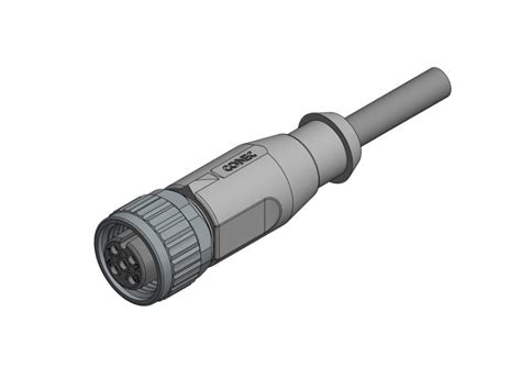 M12 Connector Female Straight Conec 43 10020 43 10022