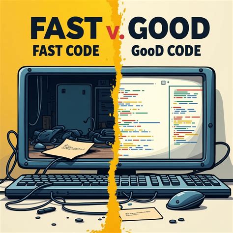 🛑 Fast Code ≠ Good Code The Myth We Keep Feeding New Developers By