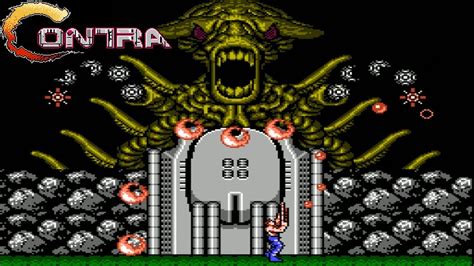 Contra Nes All Bosses Youtube