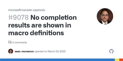 No Completion Results Are Shown In Macro Definitions Issue Microsoft Vscode Cpptools