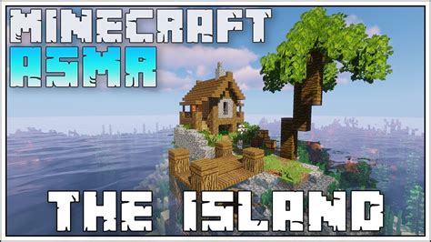 Minecraft Asmr Custom Island House Tutorial Youtube