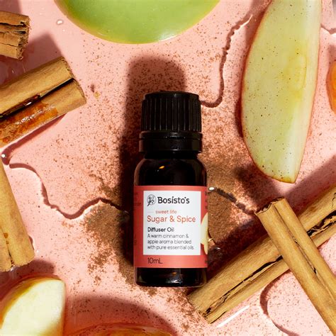 Sugar And Spice Diffuser Oil 10ml Warm Sweet And Comforting Scent