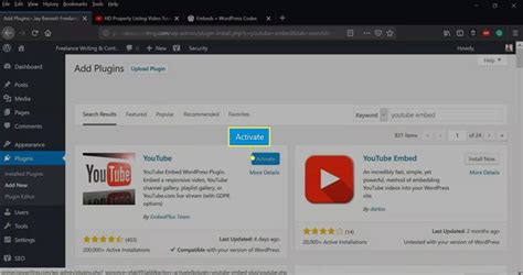 How To Embed A Youtube Video Into Your Wordpress Blog