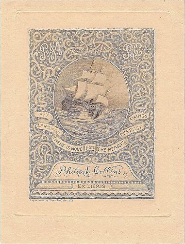 Intaglio Wood Engraving Bookplate By Timothy Cole Wood Engraving