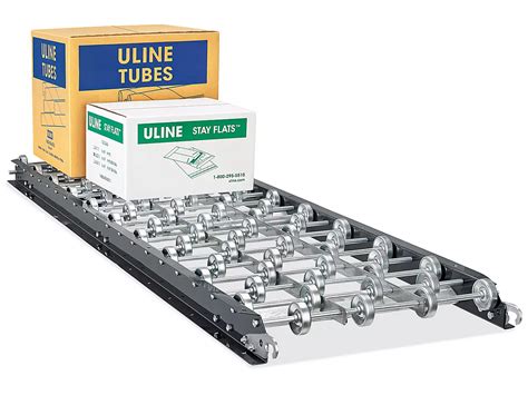 Gravity Skate Wheel Conveyor 18 X 5 H 4963 Uline