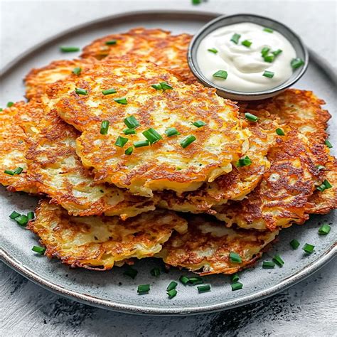 Crispy Potato Latkes Recipe Traditional Jewish Potato Pancakes