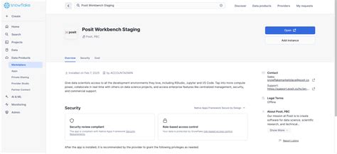 Installation Posit Partnerships
