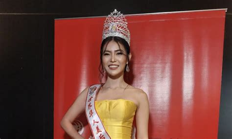 Miss Chinese World Annie Uson Hopes To Get More Involved In The
