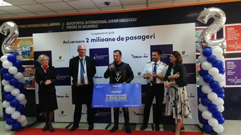 Pasagerul cu numărul 2 milioane pe anul acesta a aterizat ieri pe