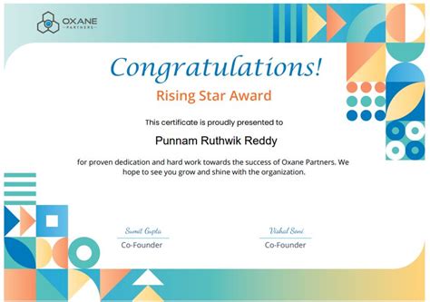 Excited To Share That Ive Been Honored With The Rising Star Award At