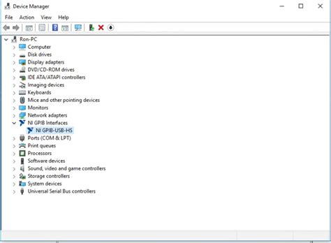Solved Instruments Do Not Show Up Anymore Using The Gpib Usb Hs Ni Community
