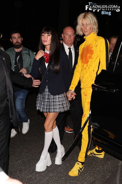 Megan Fox And Mgk Slay At Casamigos Halloween Party Aznude