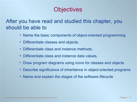 chapter1 introduction to object oriented programming and software