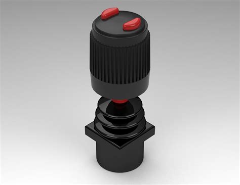 3d Hall Effect Joystick 3d Cad Obj Model Turbosquid 1824537