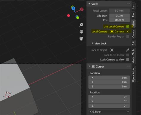 Lighting Look Through 2 Different Cameras In 2 Different Viewport