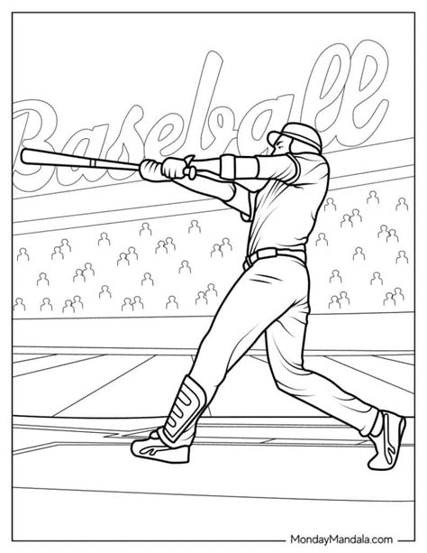 26 Baseball Field Coloring Page AthollRupesh