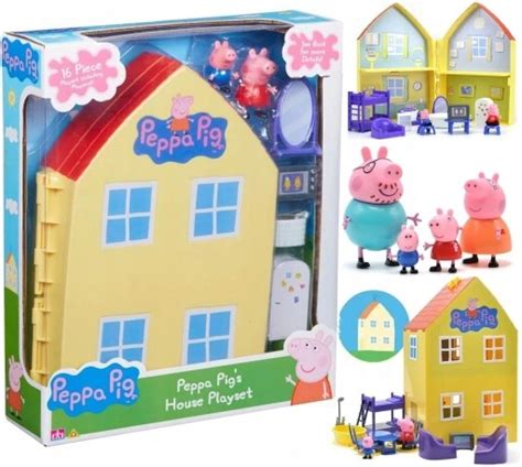 Winka Peppa Domek Z Figurkami I Akcesoriami 12697026661 Oficjalne