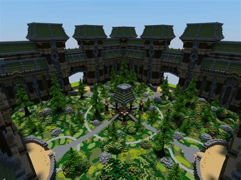 Free Spawn Pvp Faction GREEN Minecraft Map