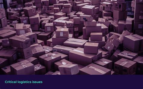 Logistical Issues Meaning Critical Issues And Impacts