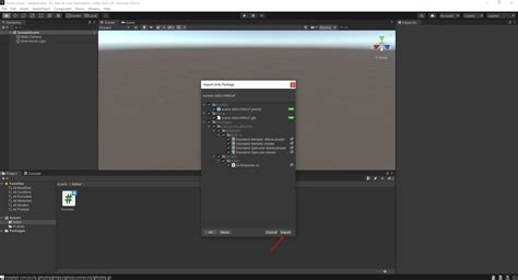 Import Scene To Unity