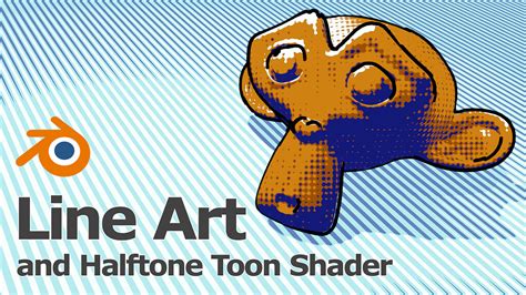 Blender Line Art And Halftone Toon Shader Tutorials Tips And Tricks Blender Artists Community
