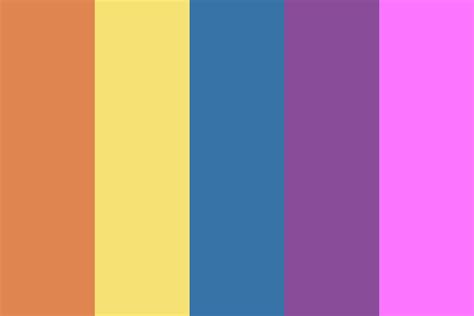Ms Harshwhinny MLPFiN Color Palette