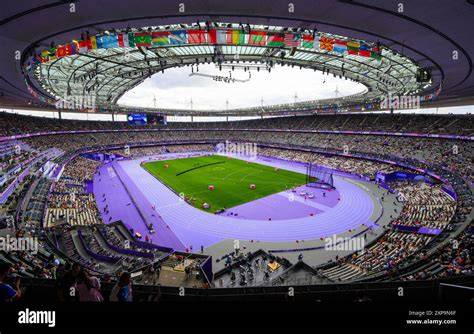 Saint Denis France Aug 3 2024 General View Of The Stade De France