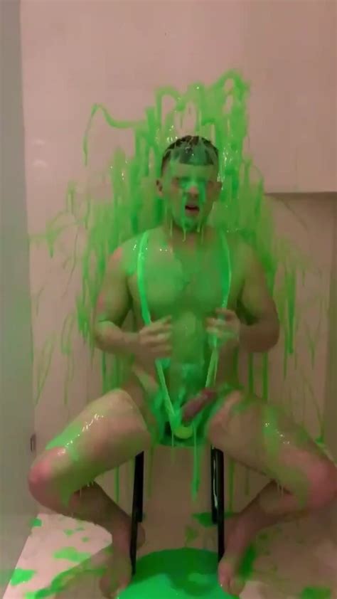 Gunged Rugby Stud Slimed By Teamate