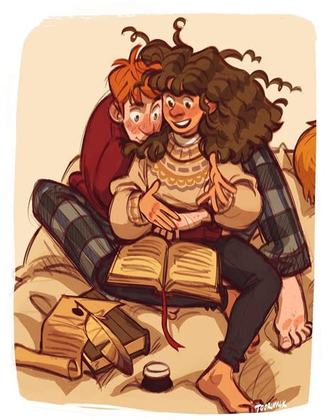 Ron And Hermione Ron And Hermione Fanart Ron And Hermione Fan Art