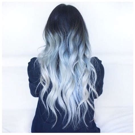 Dark Pastel Blue Hair