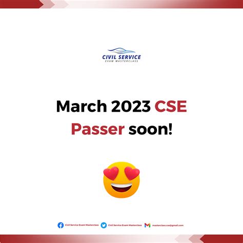 March 2023 Cse Passer Civil Service Exam Masterclass Facebook