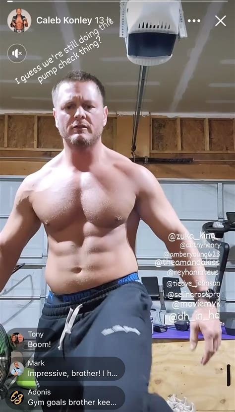 Kaleb Konley Posing 🤩 R Wrestlewiththepackage