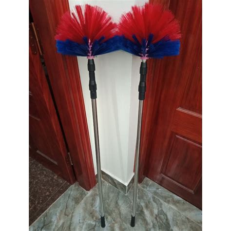 Ccn 6mchổi Quét Mạng Nhện Cây Sào Rút Inox đa Năng Vệ Sinh Trần Nhà
