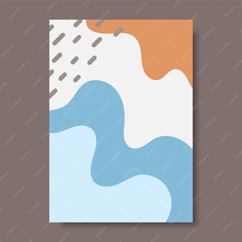 Premium Vector Hand Drawn Artistic Background Posters