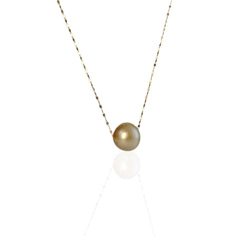 18k Gold Amari Necklace In Champagne Xoxo Gladly