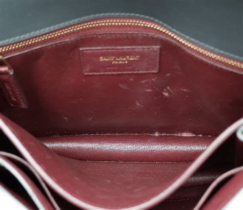 Ysl Dark Gray Cassandra Flap Chain Medium Bag The Closet