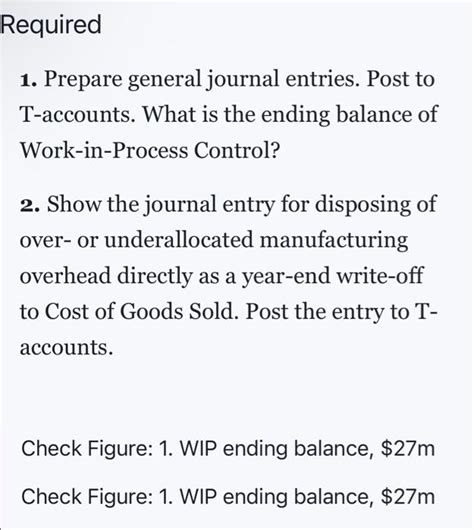 Solved 4 24 Job Costing Journal Entries Lo3 5 Duchess