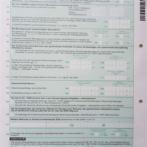 Sample Tax Declaration In Germany My Jdrr