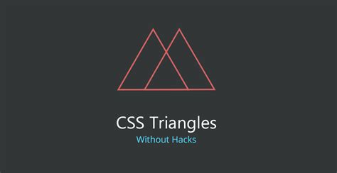 ایجاد اشکال مثلثی با Css بدون هک های مسخره راکت