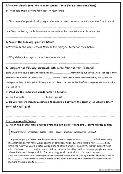 Comprehensive Test 3rd Form Tunisia English Esl Worksheets Pdf And Doc