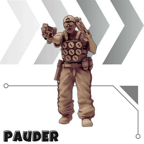 3d Printable Pauder Runner By Greenminiatures