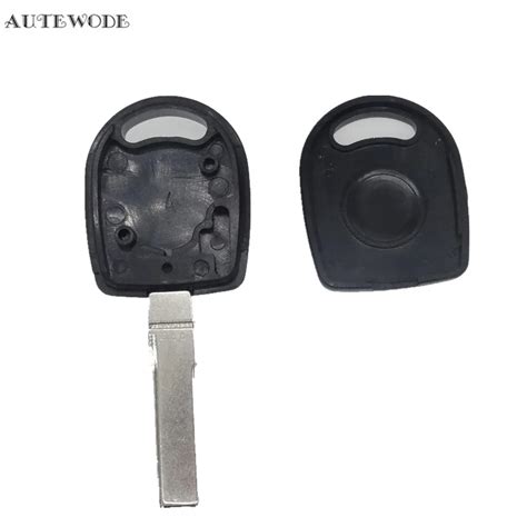 AUTEWODE Replacement Transponder Key Shell Case Transitover Keyless For