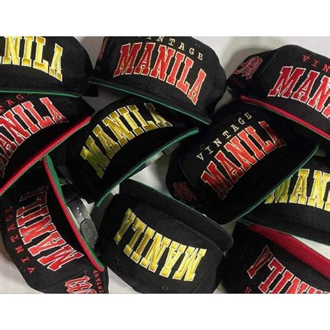 VINTAGE MANILA CAP ARCH COLLECTION Shopee Philippines