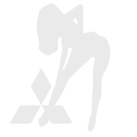 Стикер Mitsubishi Sexy 4 Размер 10 см Цвят Бял Emag Bg