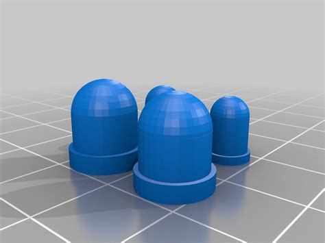 5 and 8 mm leds through hole library function for openscad by scruss