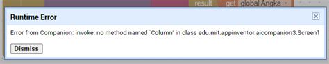 Error In Companion Mit App Inventor Help Mit App Inventor Community