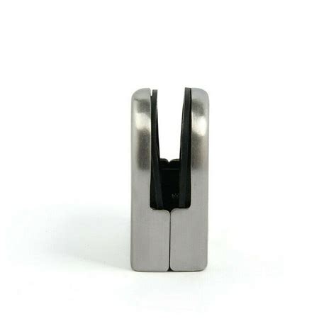 Glass Clamp Stainless Steel Clip Flat Back Bracket Grandado