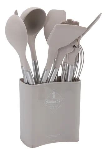 Conjunto De Ferramentas De Utensílios De Cozinha Em Aço Inox Frete Grátis