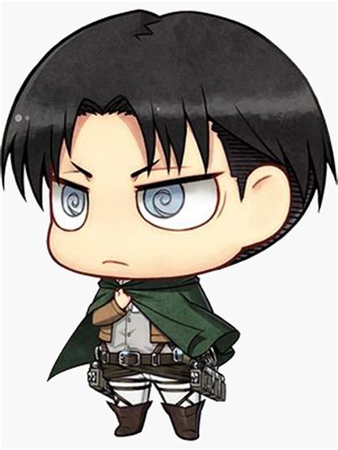 Cute Kawaii Cool Chibi Levi Ackerman Anime Attack On Titan Shingeki No